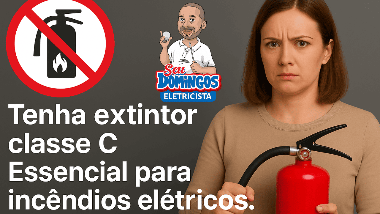Extintor Classe C: Proteção Essencial Contra Incêndio Elétrico